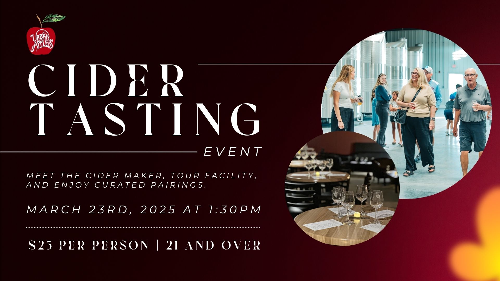 Events & Music Schedule – Urban Apples