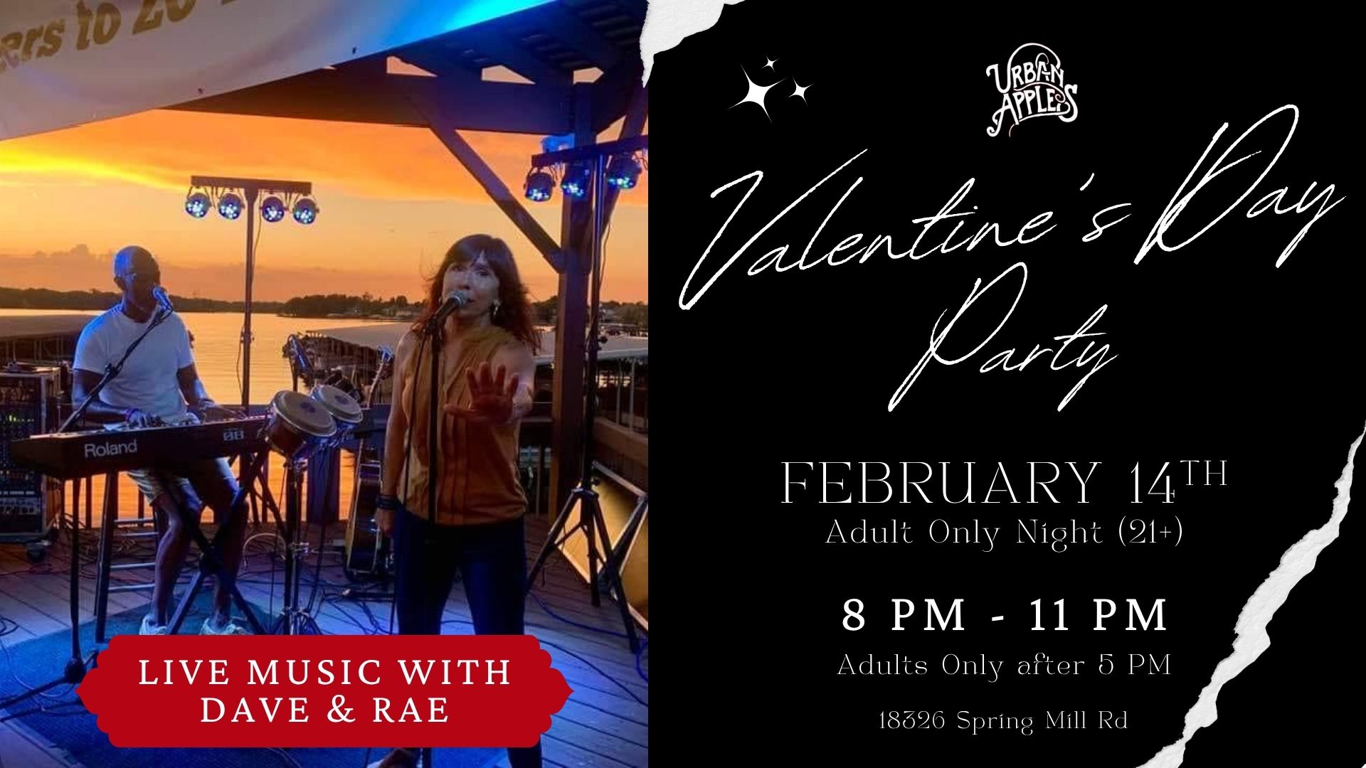 Events & Music Schedule – Urban Apples