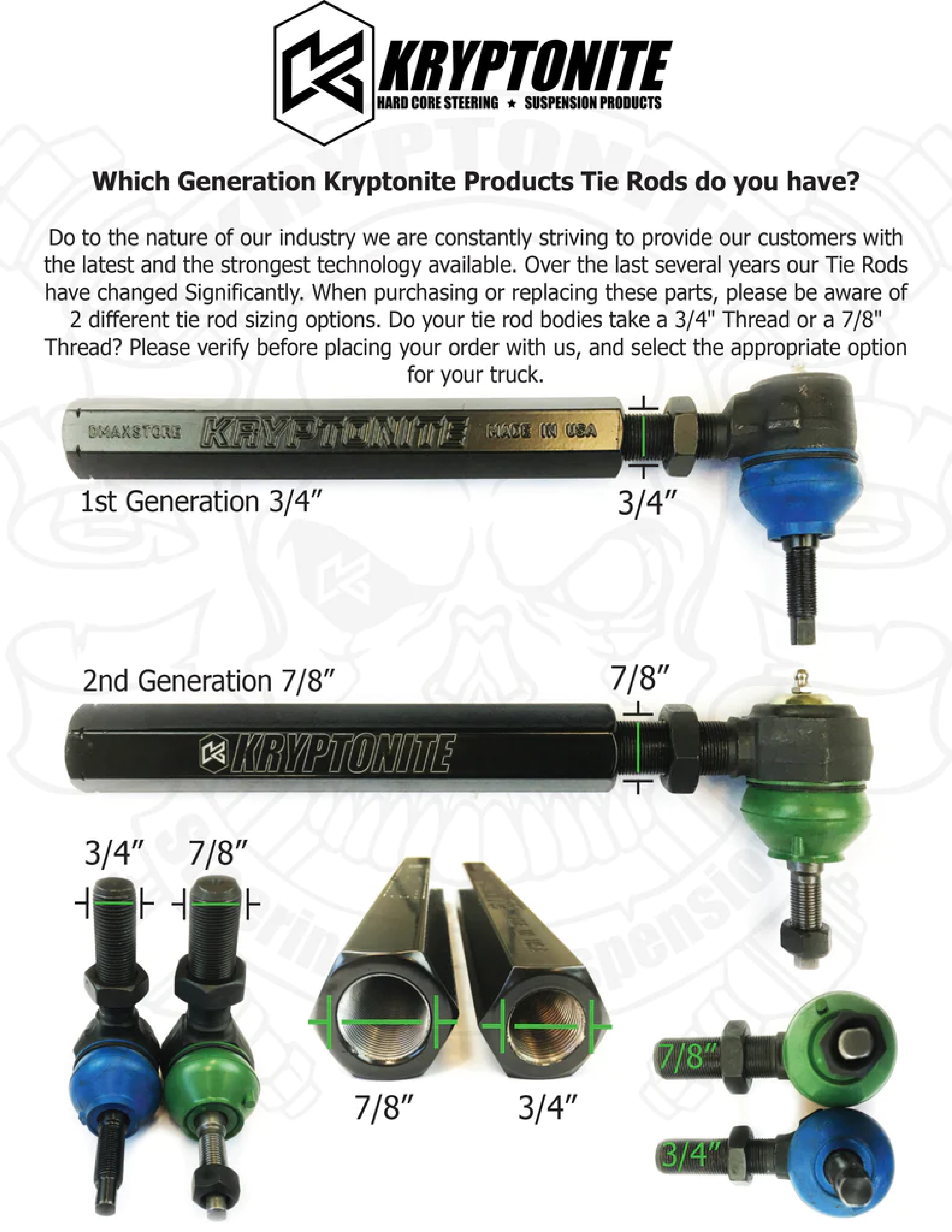 Suspension Information – Kryptonite Products