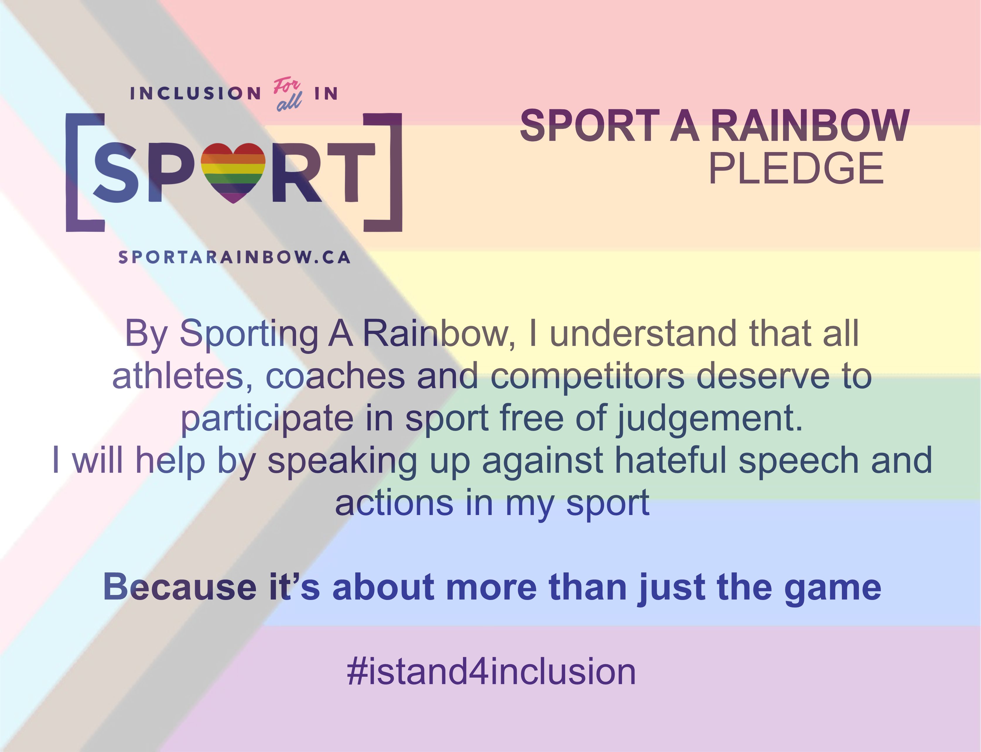 Sport a Rainbow – Sport A Rainbow