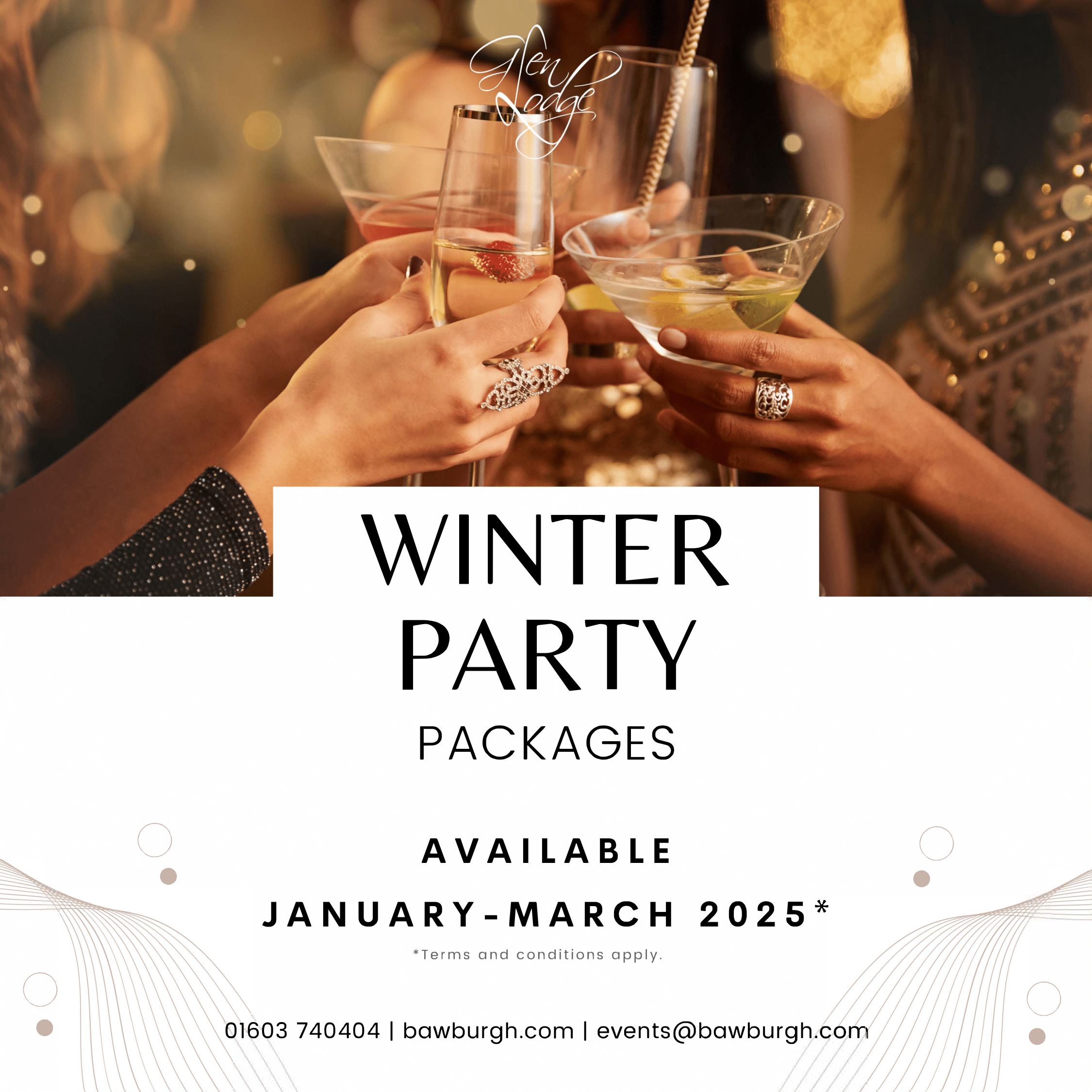 Events and Offers - Glen Lodge Bawburgh