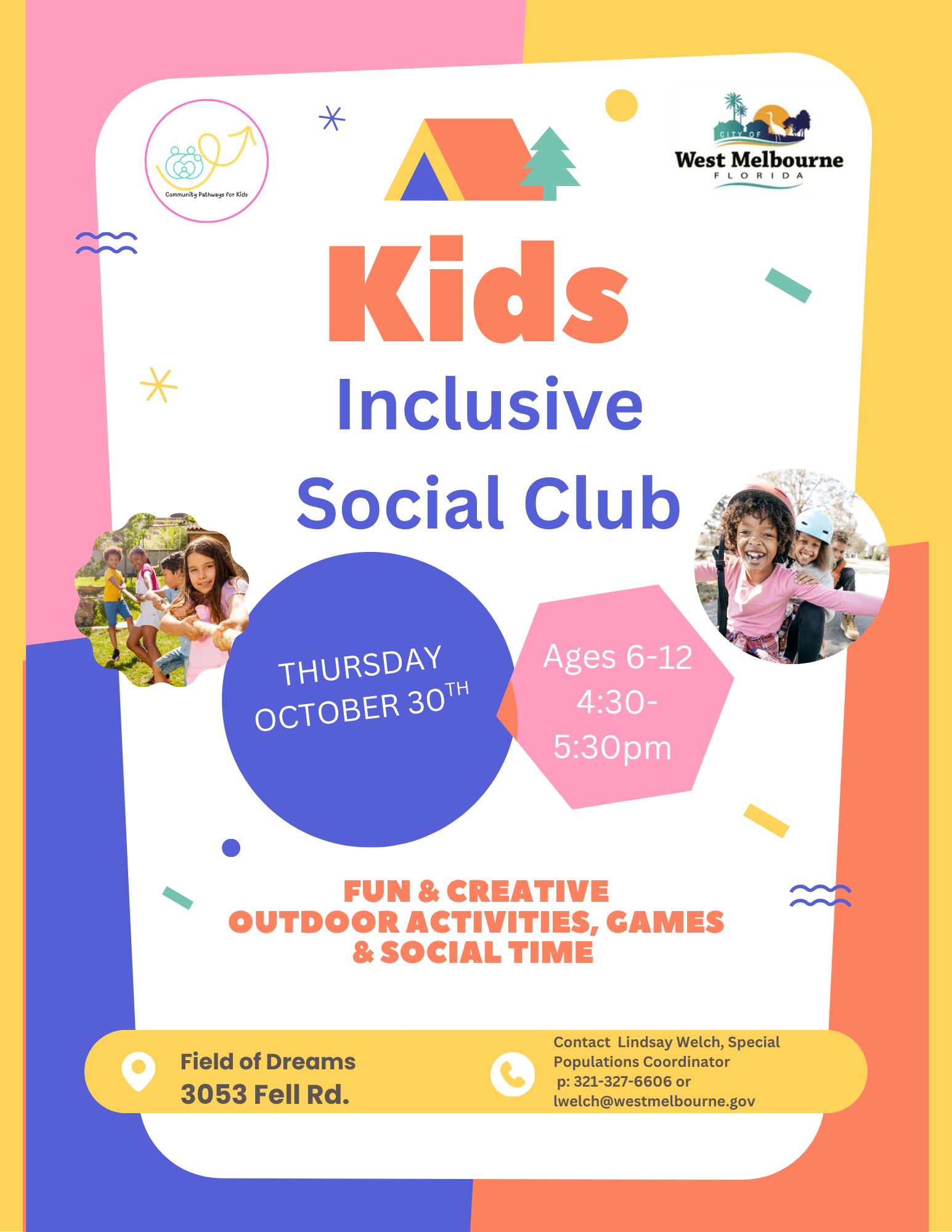 Programs, Activities & Events | West Melbourne, FL - Official Website