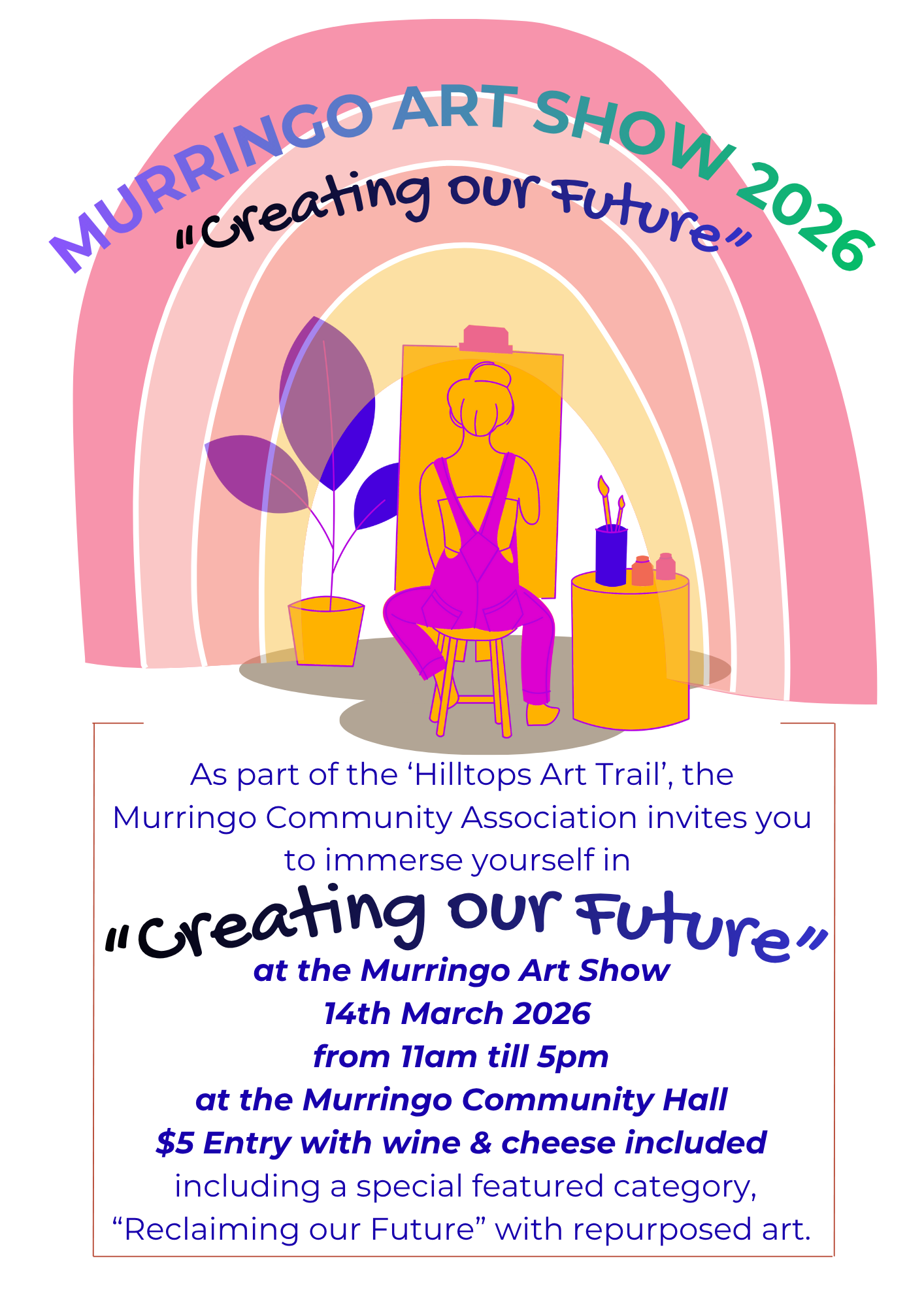 2026 Hilltops Off The Beaten Track Arts & Cultural Trail