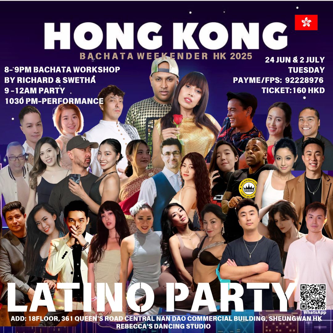 Hong Kong Salsa Parties/Bachata Parties - Bachata Viva HK