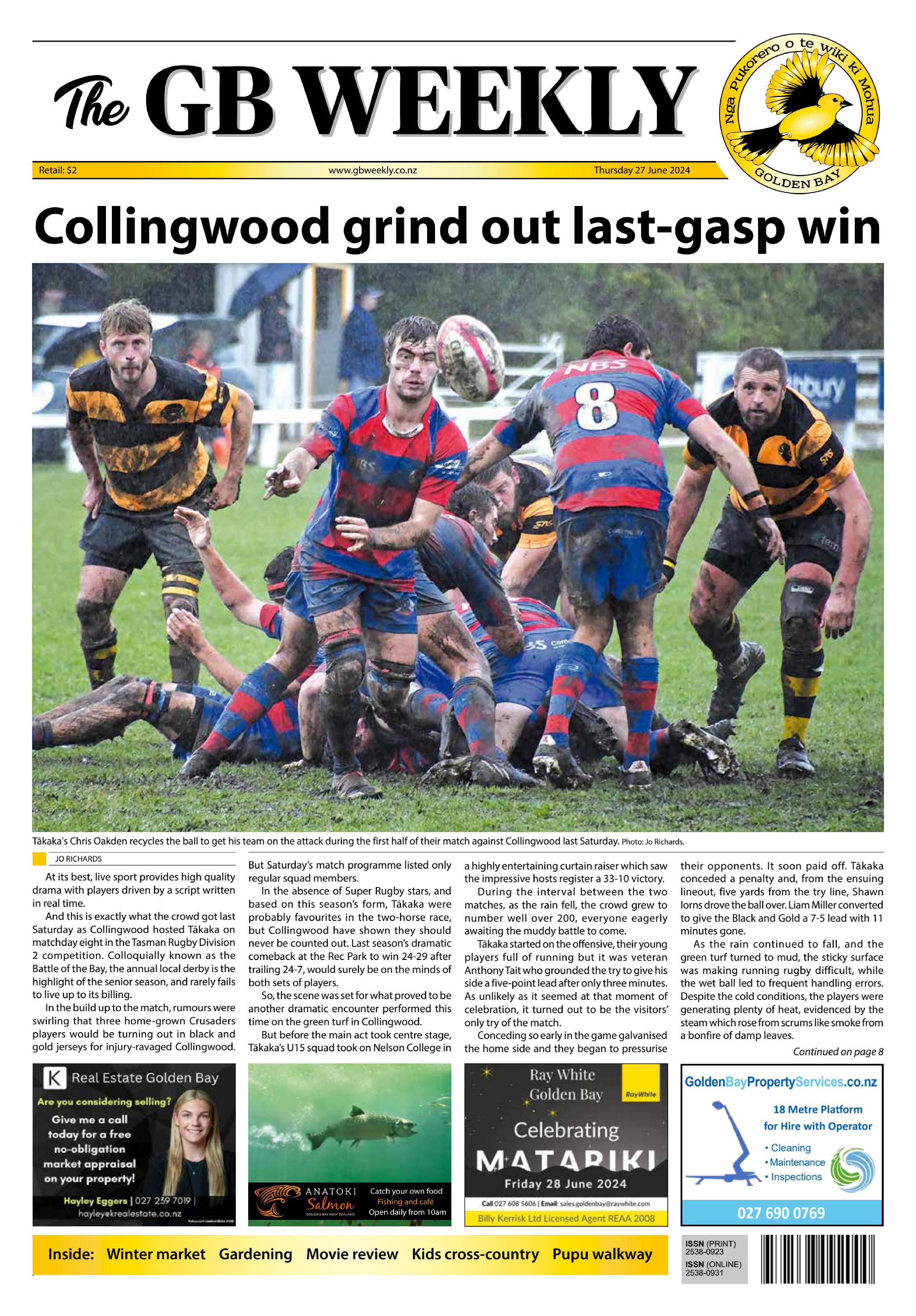 The GB Weekly Archives - Archives of Golden Bay's Weekly Newspaper