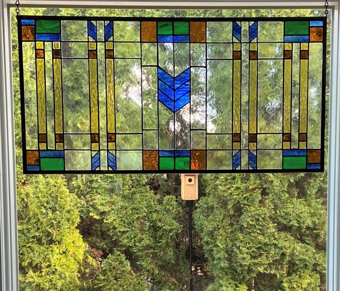 Frank Lloyd Wright Prairie Style Stained Glass Frank Lloyd Wright