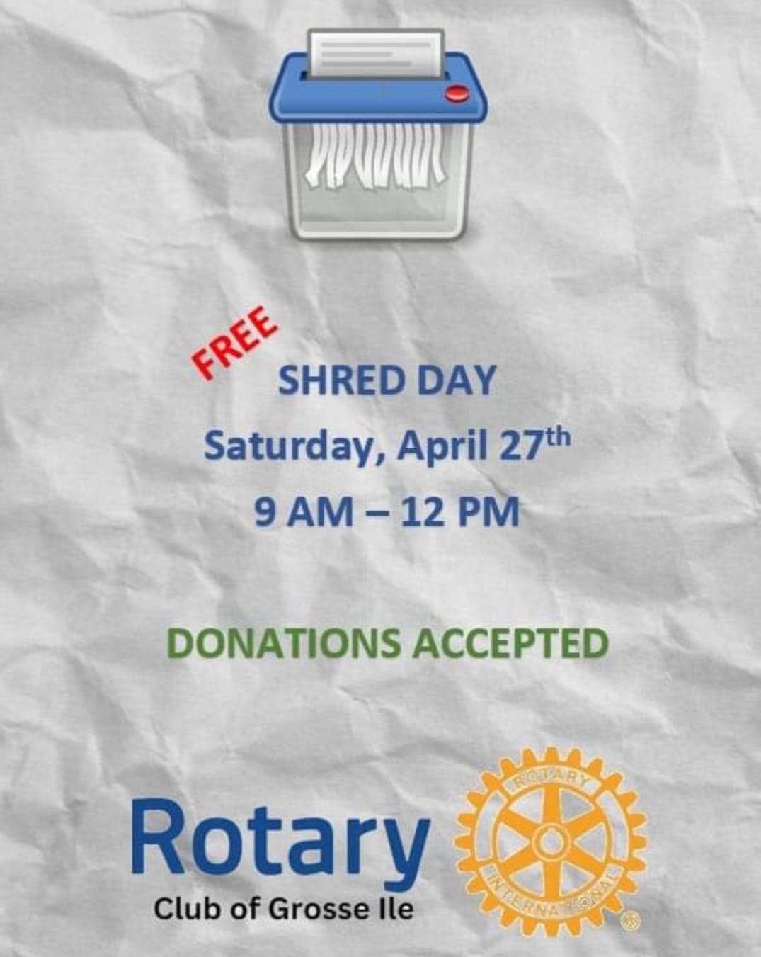 Grosse Ile Township Community Calendar