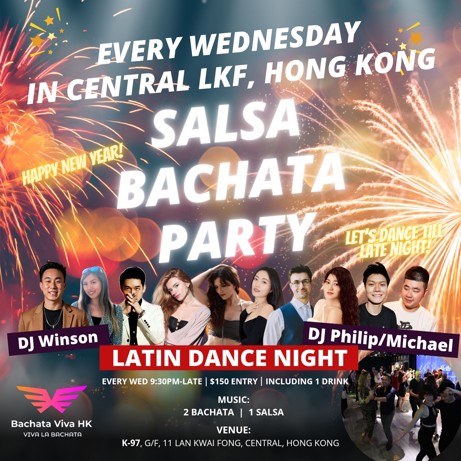 Hong Kong Salsa Parties/Bachata Parties - Bachata Viva HK