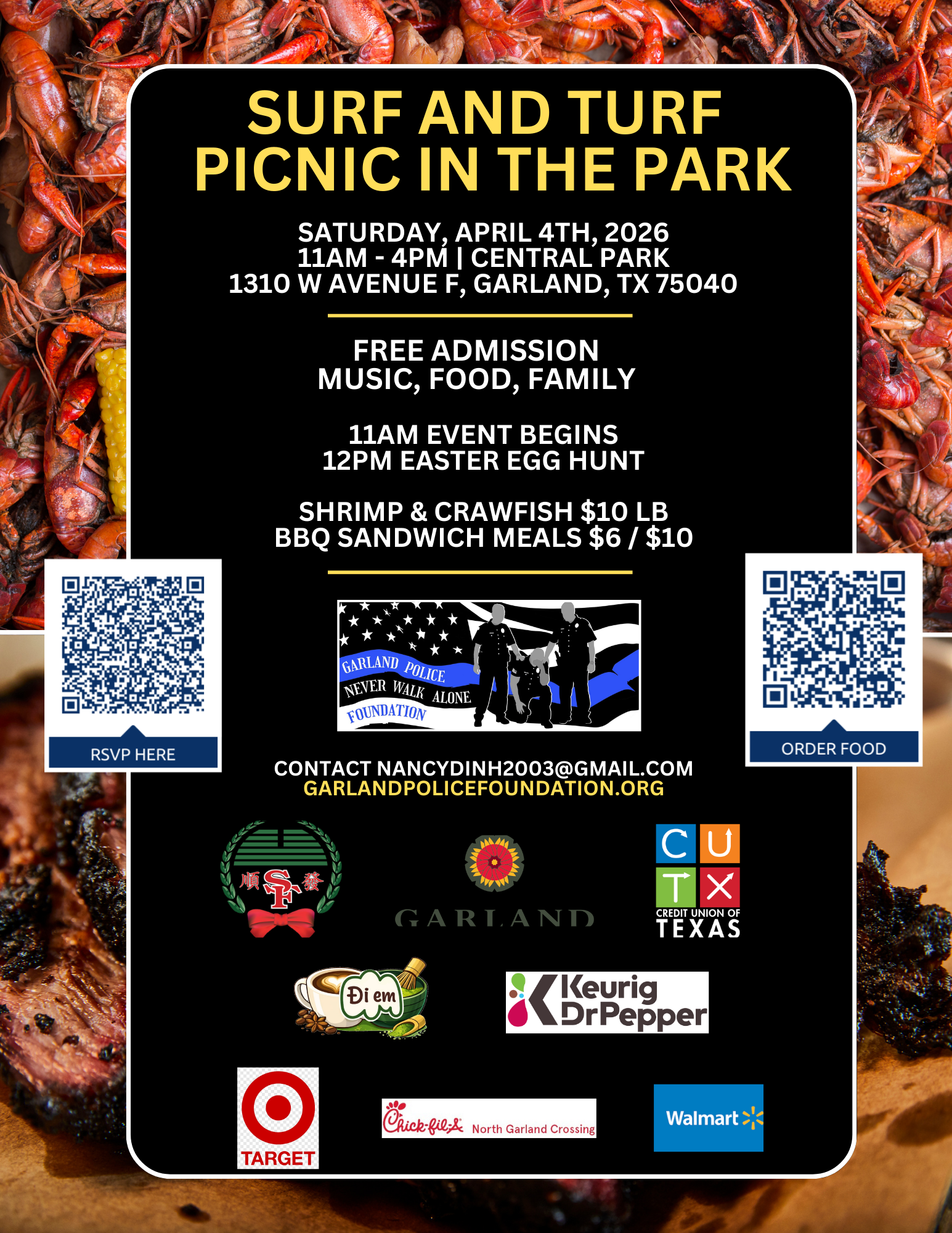 Events Calendar – Garland Police Foundation: Never Walk Alone