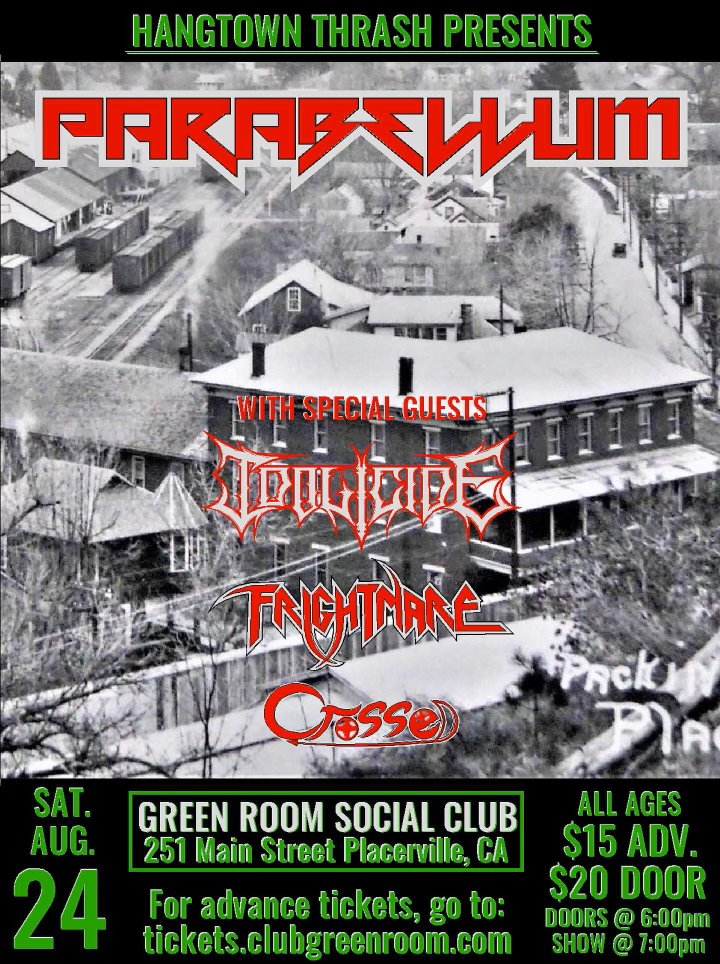 Tour - Parabellum - NorCal Thrash Metal | Official Site