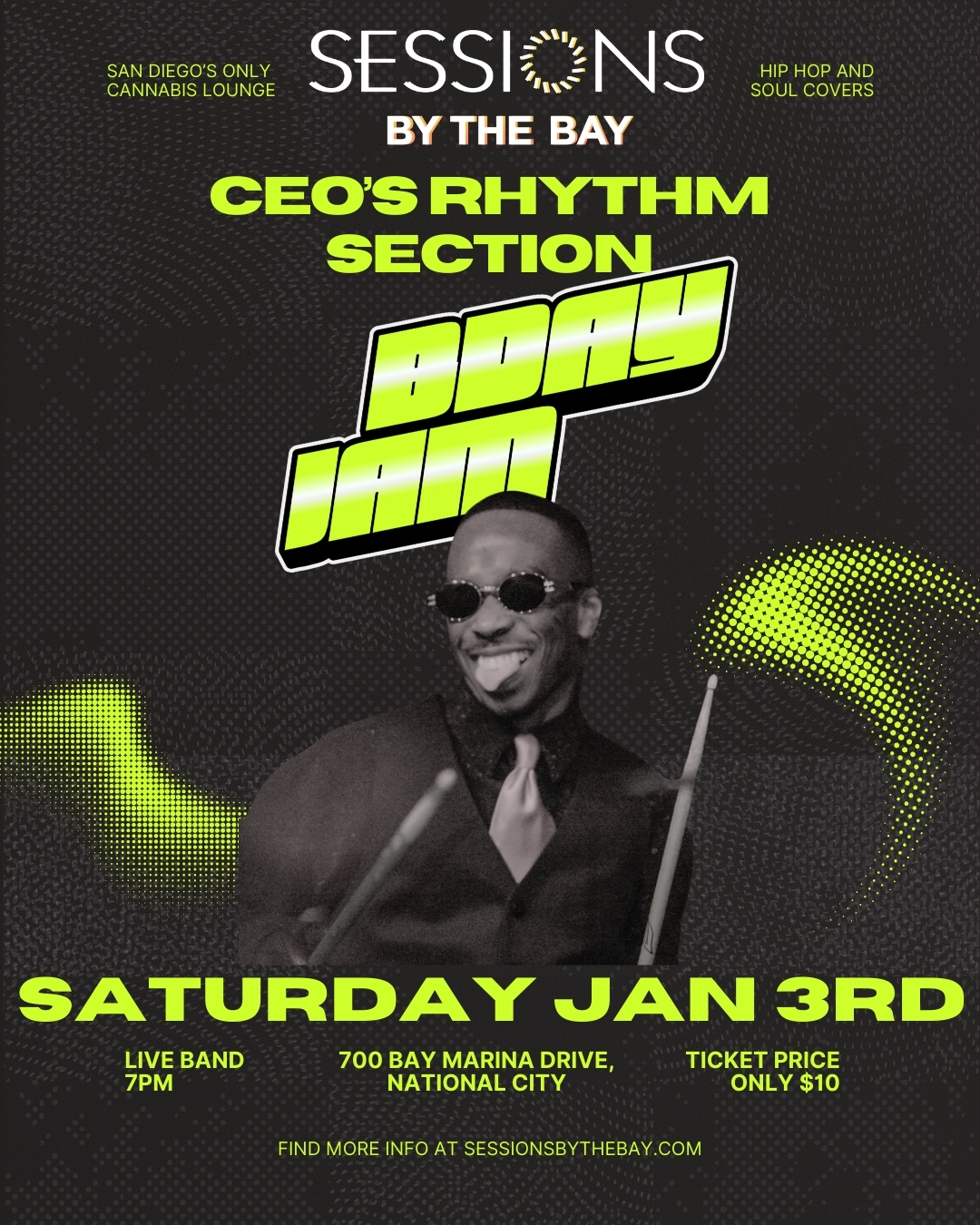 Events - Sessions By The Bay