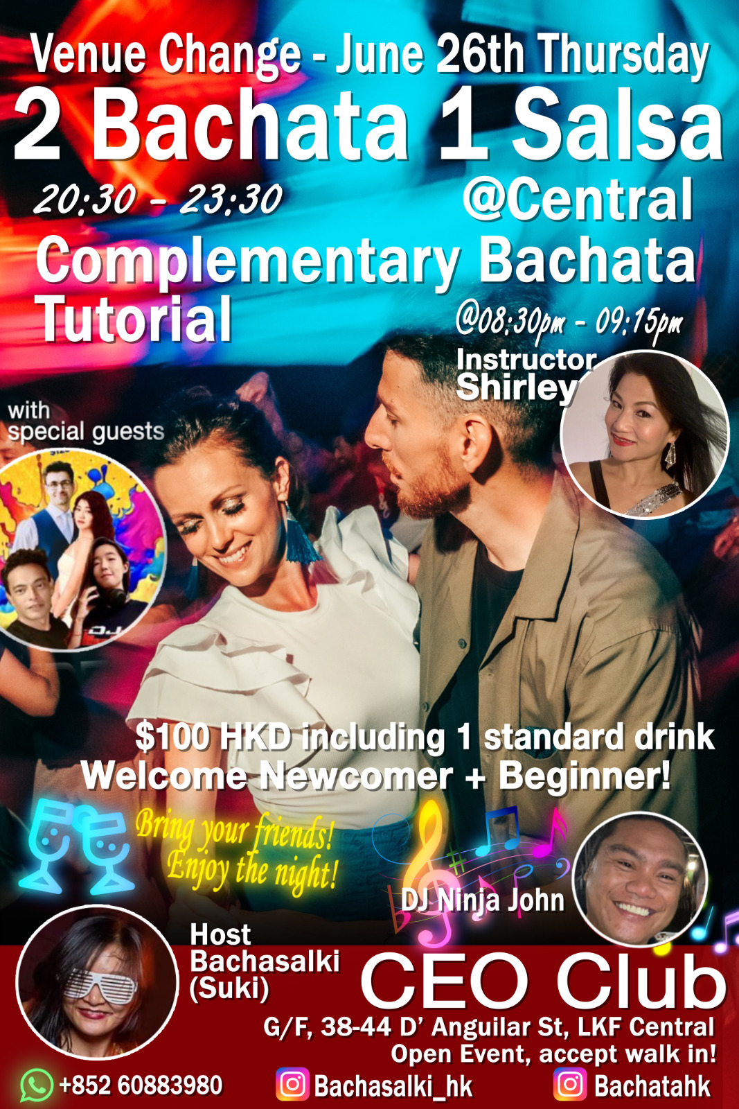 Hong Kong Salsa Parties/Bachata Parties - Bachata Viva HK