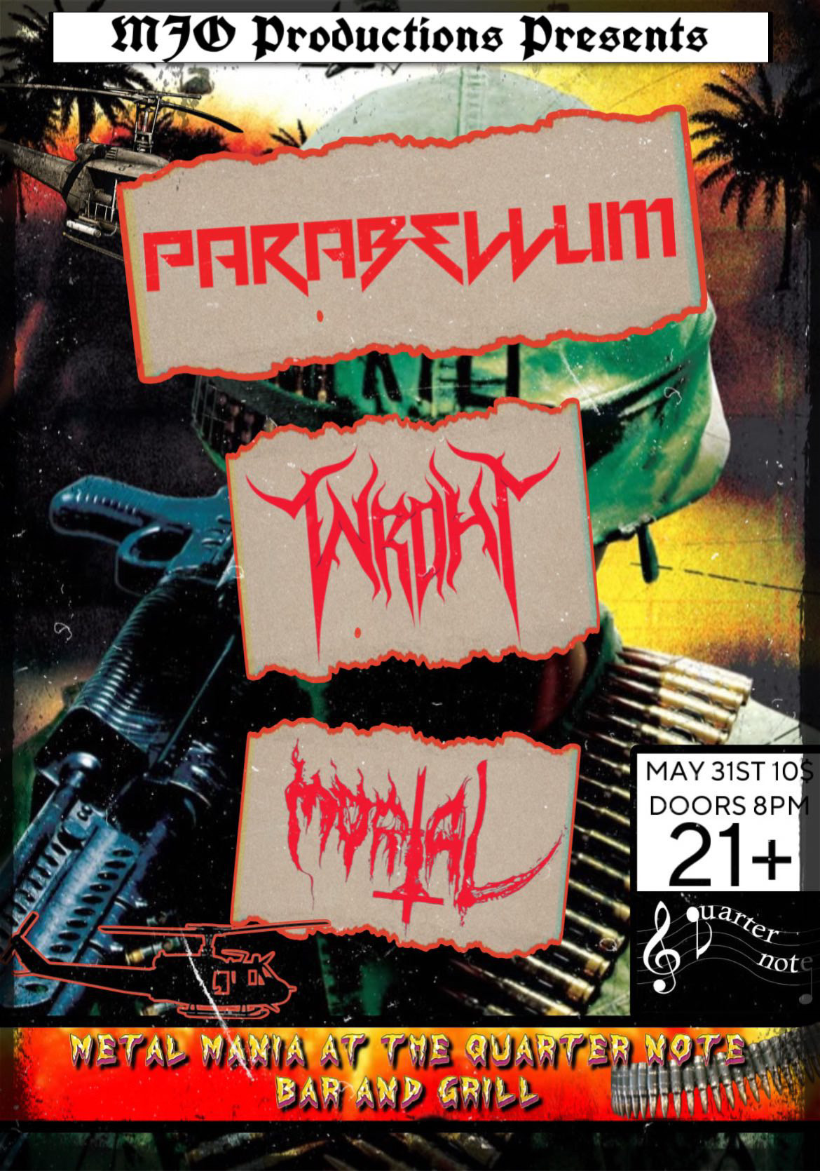 Tour - Parabellum - NorCal Thrash Metal | Official Site