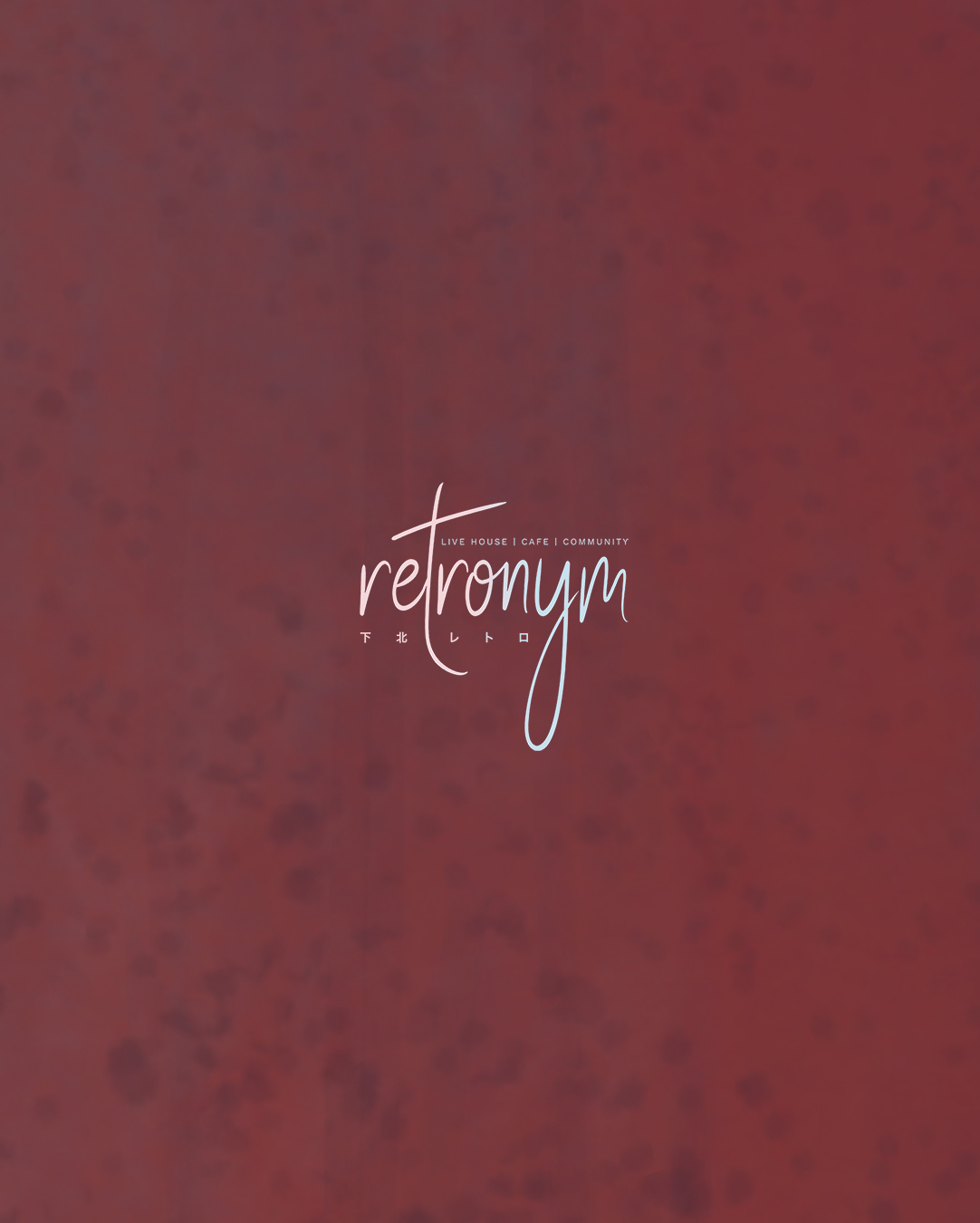 Schedule - Retronym Live House & Art Studio | Book Your Experience ...