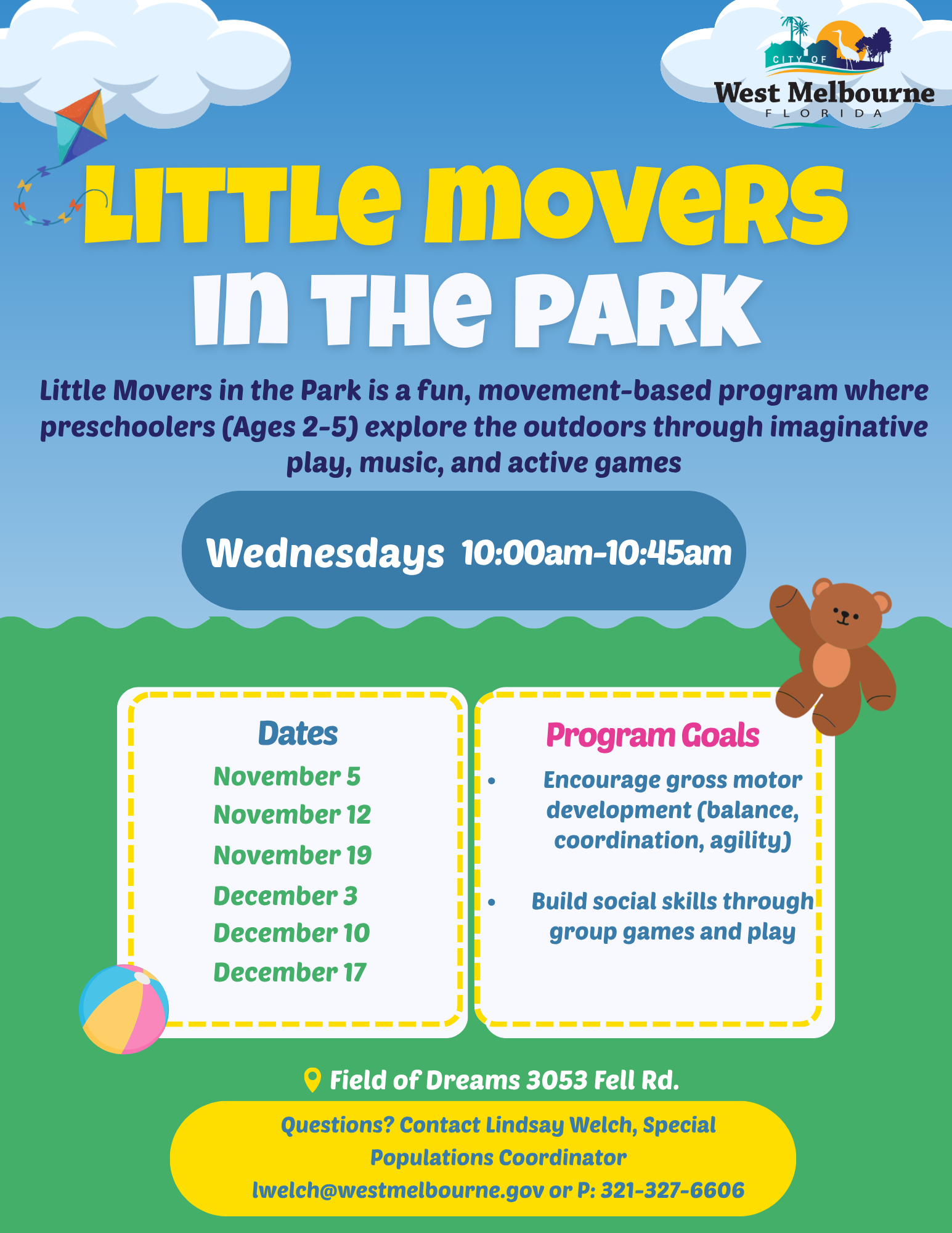 Programs, Activities & Events | West Melbourne, FL - Official Website