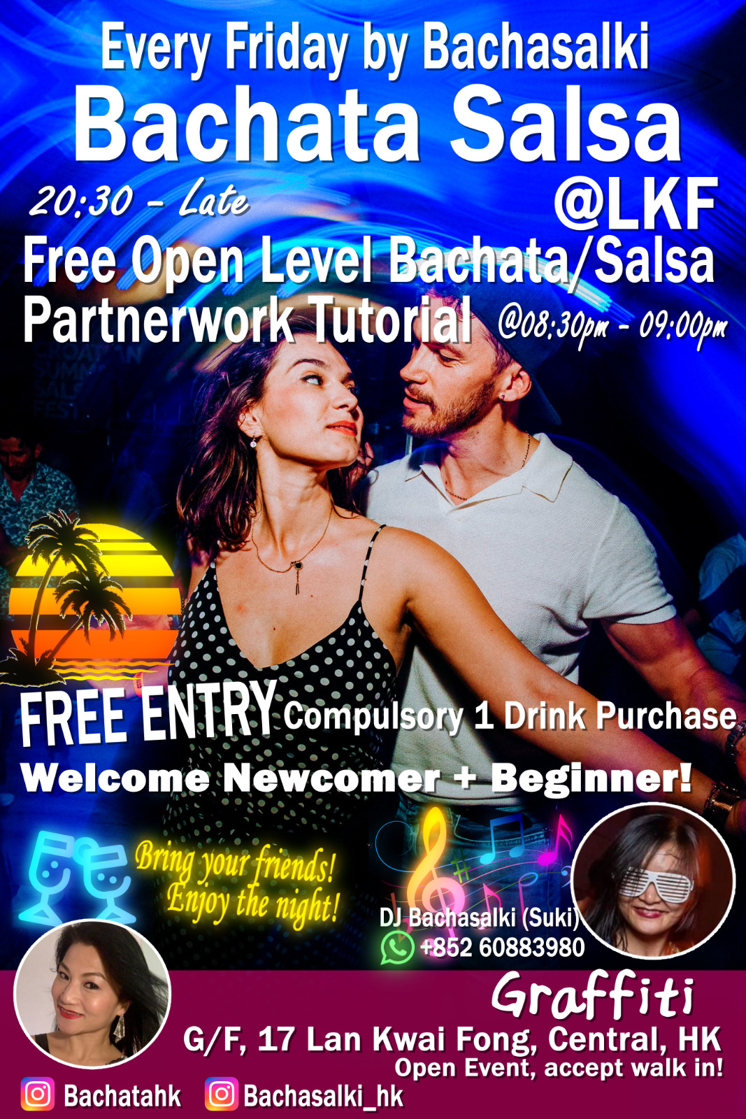 Hong Kong Salsa Parties/Bachata Parties - Bachata Viva HK